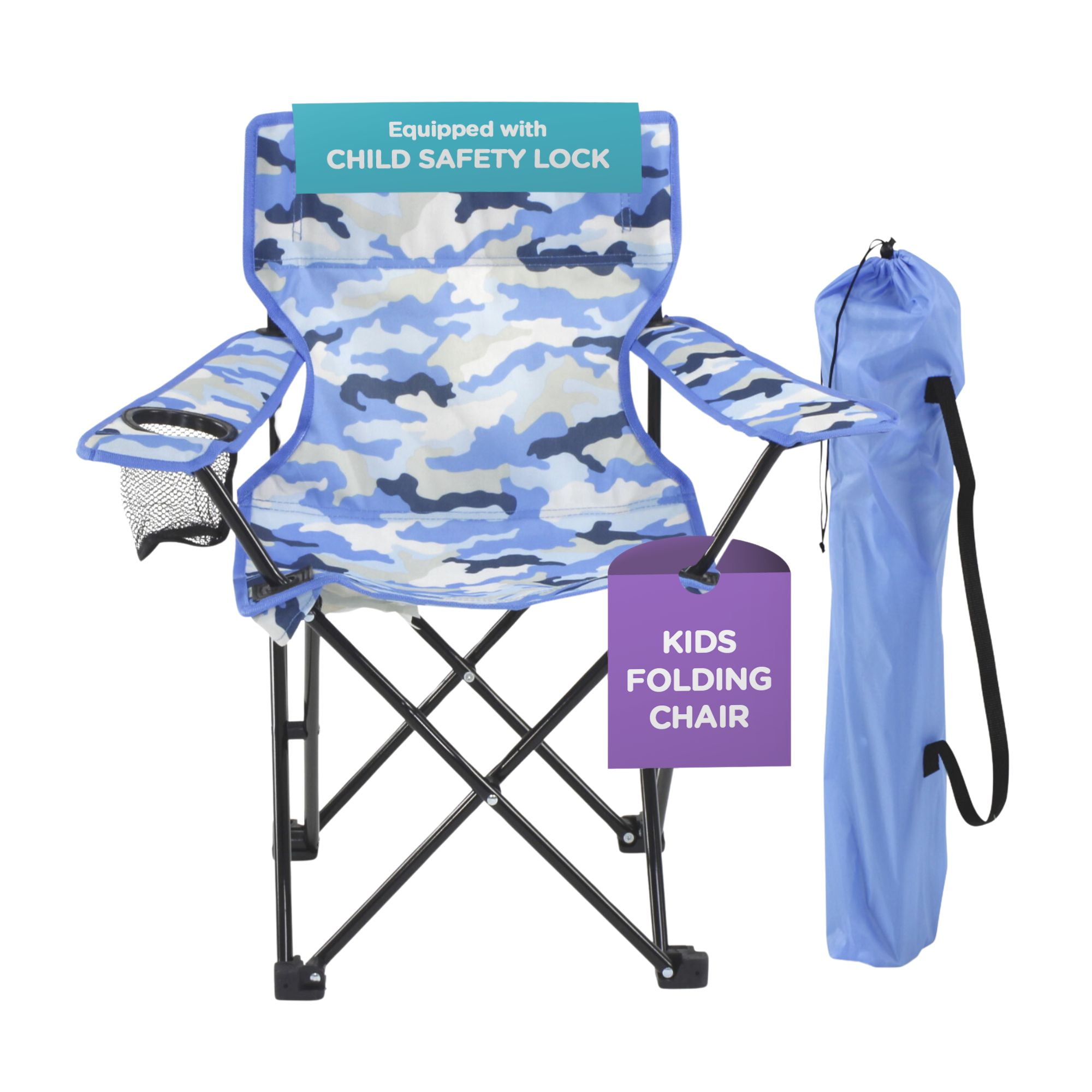 Emily Rose Kids Toddler Beach Chair | Outdoor Folding Chair for Boys ...