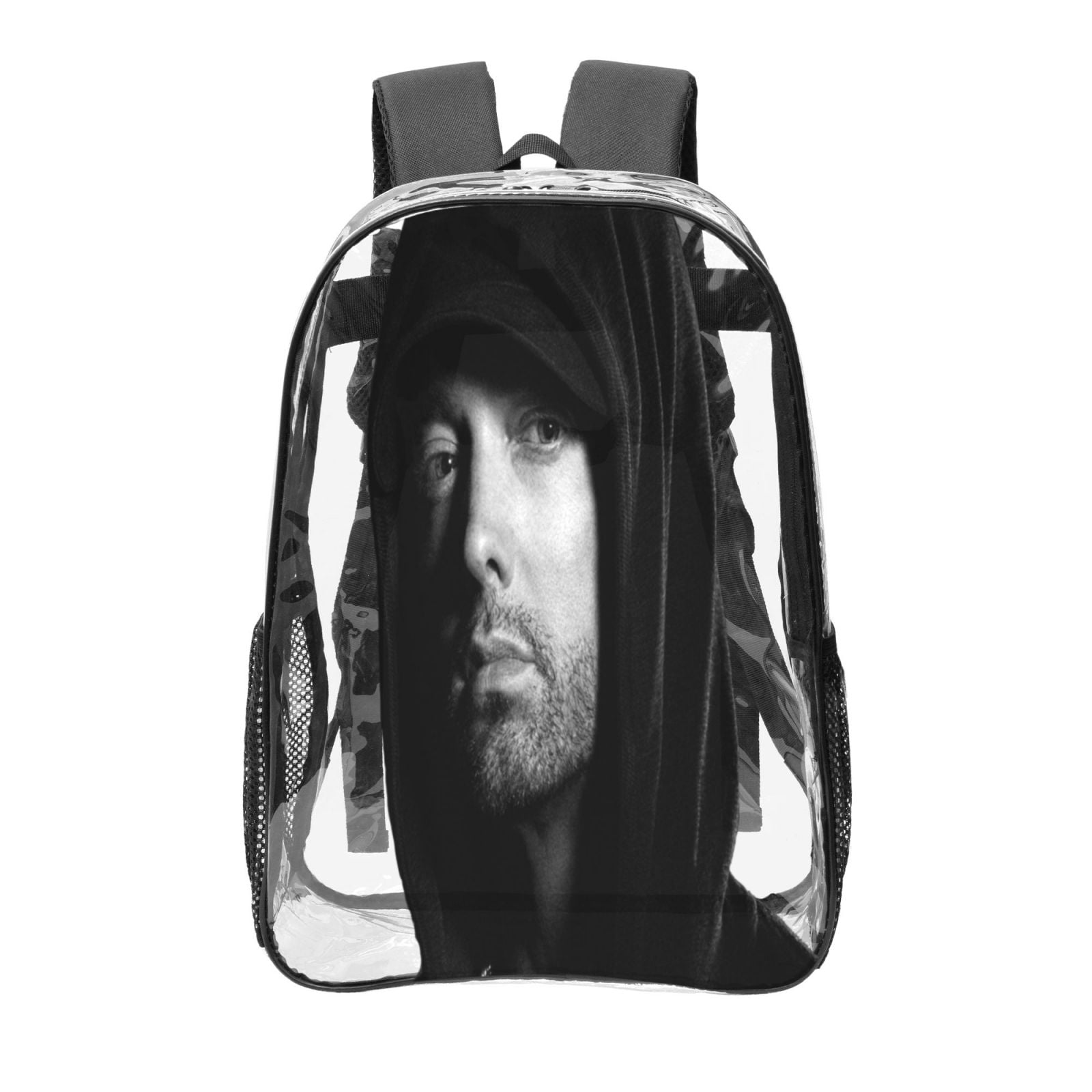 Eminem Berzerk Transparent Backpack Fashion Travel Backpack Laptop ...