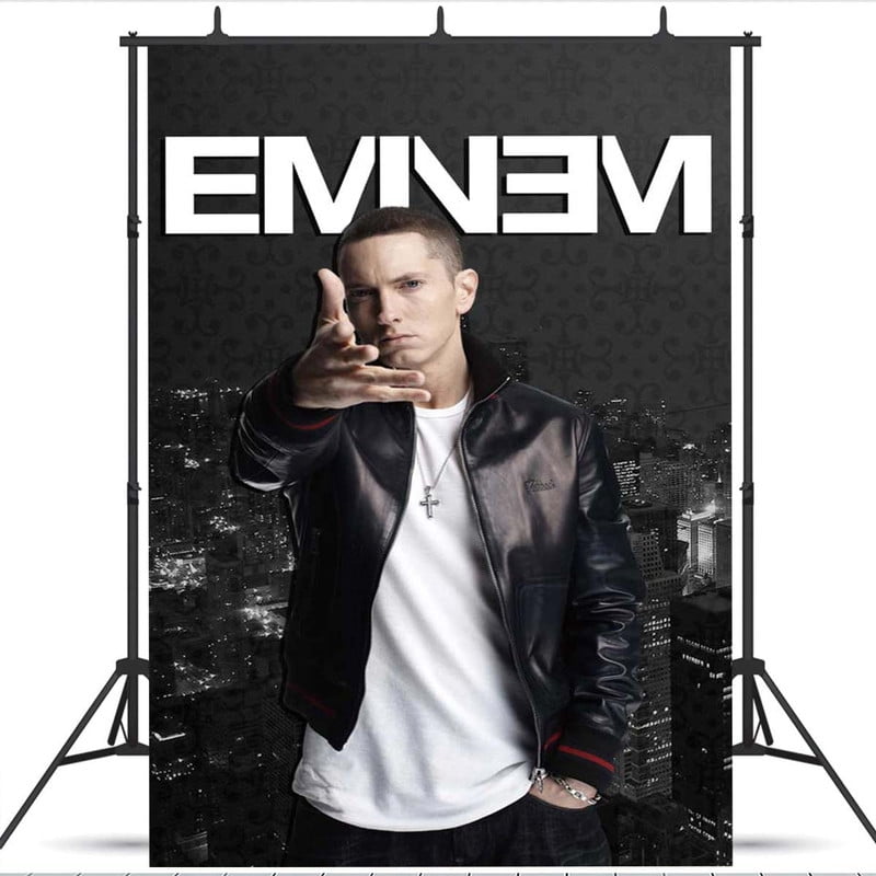 Eminem Birthday Party Supplies Banner Backdrop Background Taspestry ...