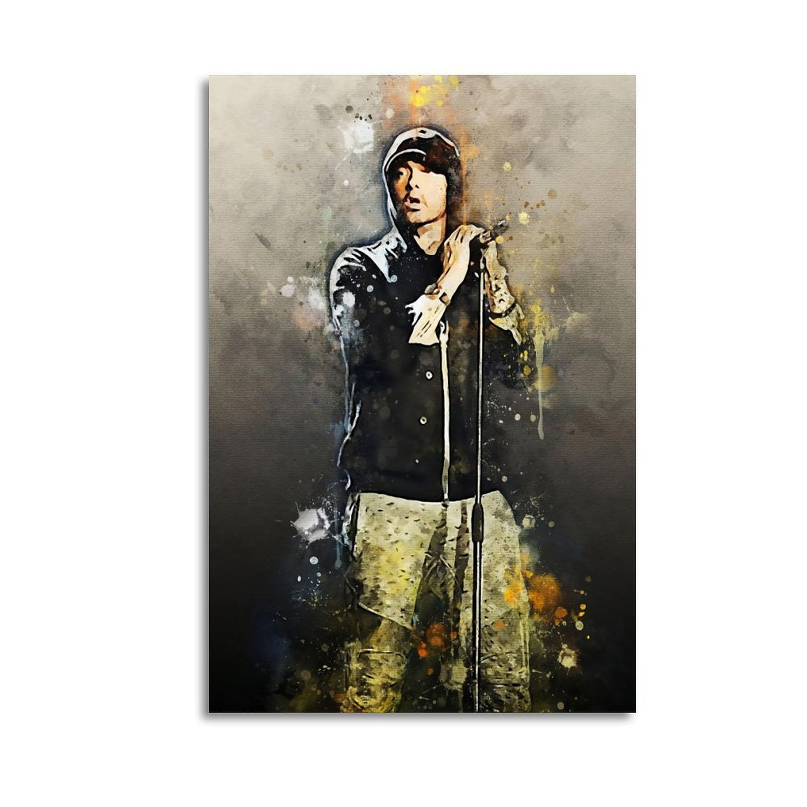 Eminem Is A Rapper Canvas Art Wall Decor Posters Home Bar Restaurant ...