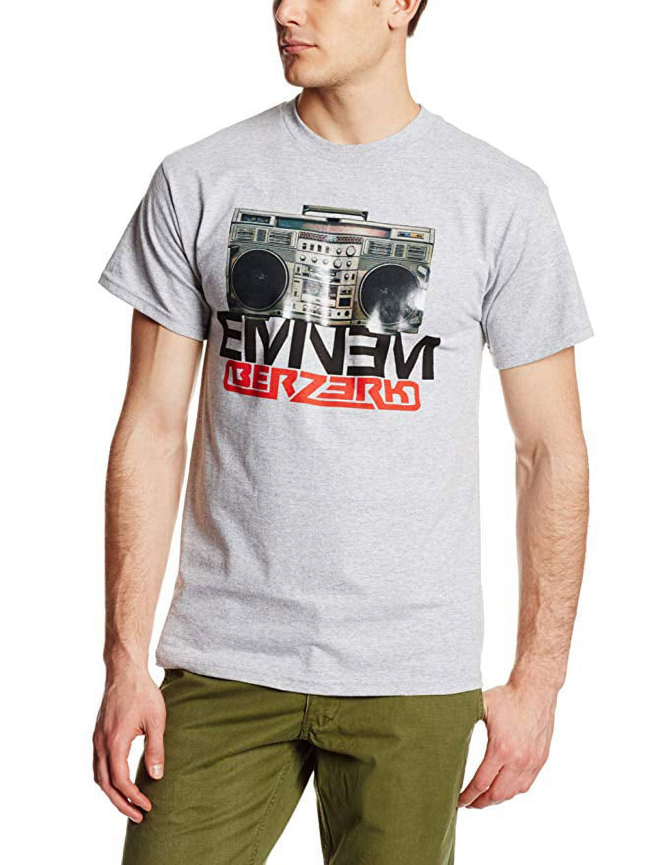 Eminem Men's Boombox Berzerk T-shirt Medium Grey - Walmart.com