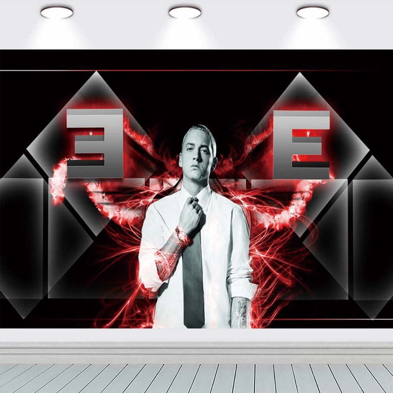 Eminem Party Supplies Backdrop Banner Poster Birthday Decorations ...