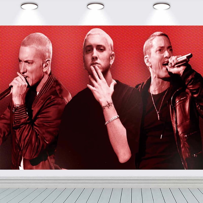 Eminem Party Supplies Taspestry Poster Banner Backdrop Background Wall ...