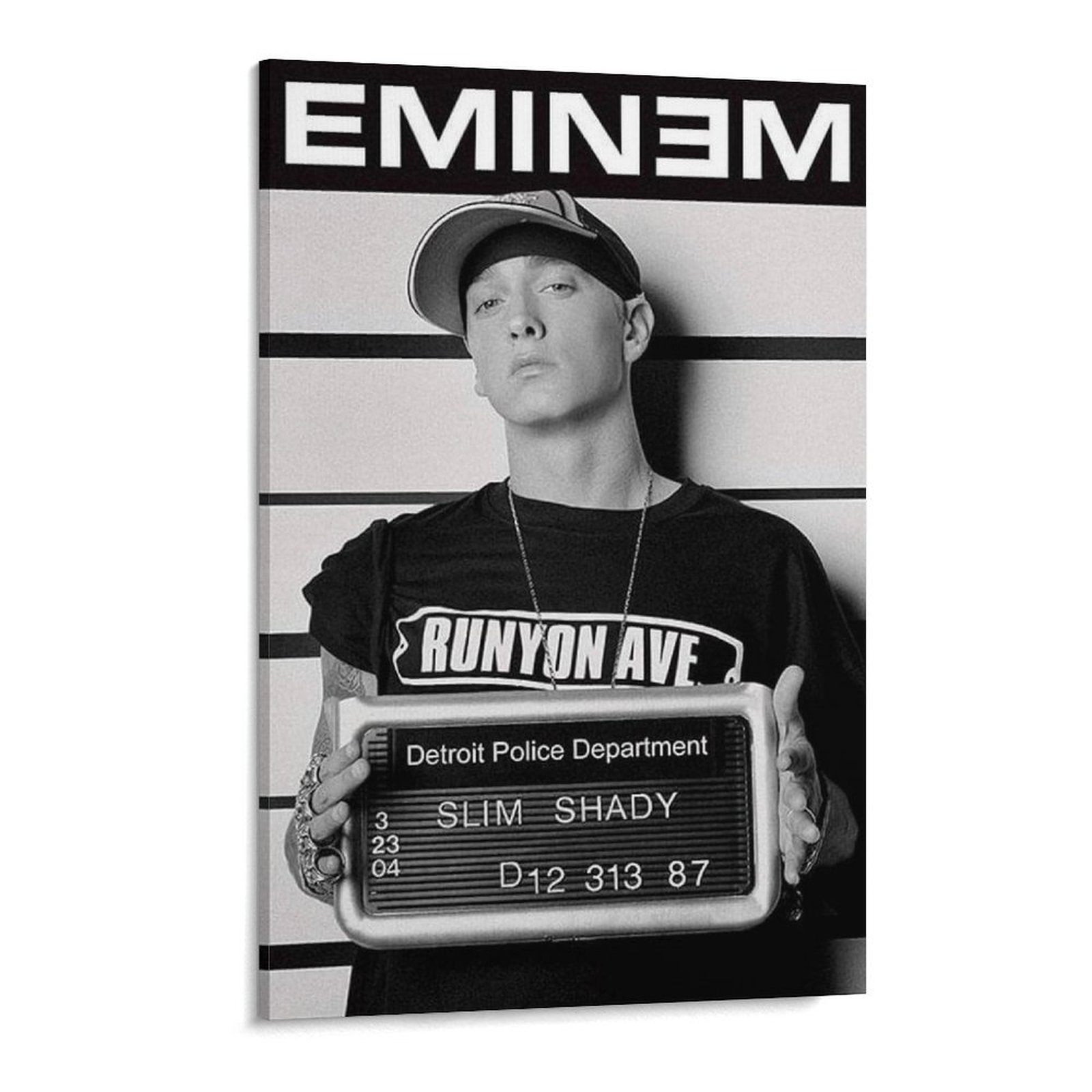 Eminem Poster Canvas Painting Creativity Poster for Living Room Home ...