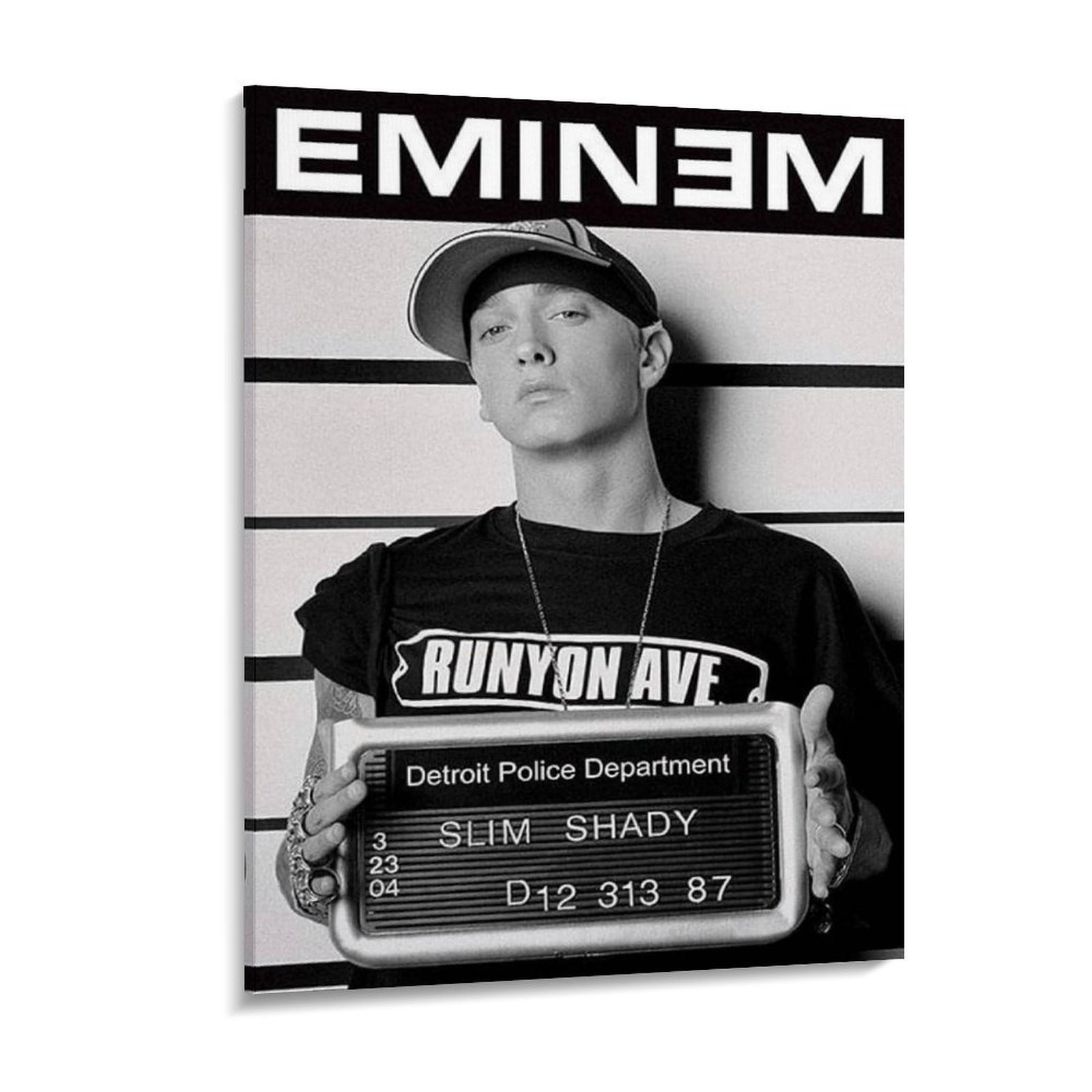 Eminem Poster Canvas Painting Creativity Poster for Living Room Home ...