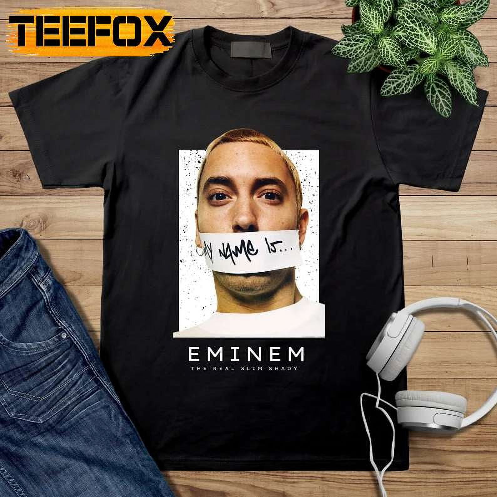 Eminem The Real Slim Shady Rapper T-shirt - Walmart.com