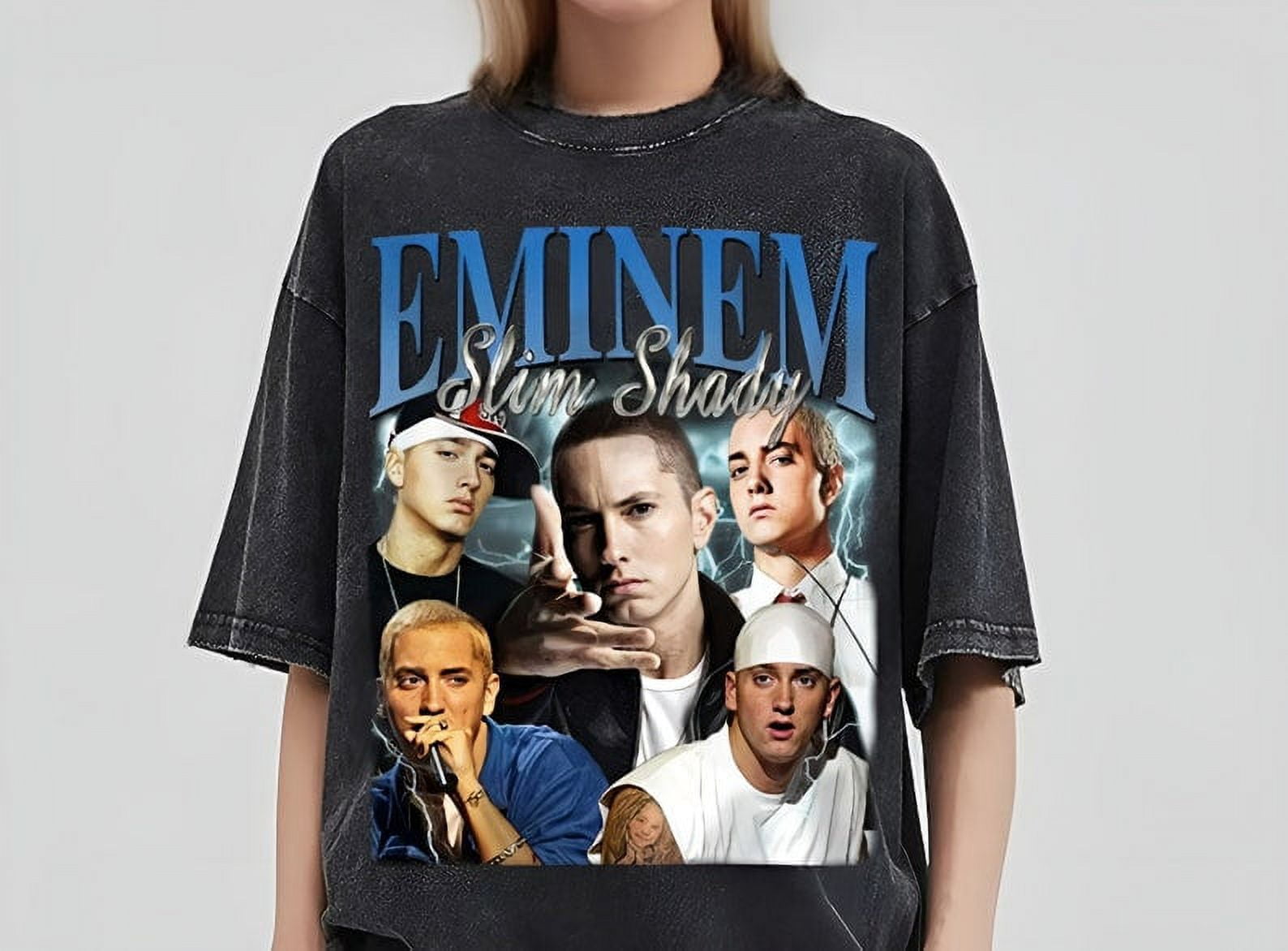 Eminem Vintage 90s Shirt | Sweatshirt | Hoodies, Eminem T-shirt, Eminem ...
