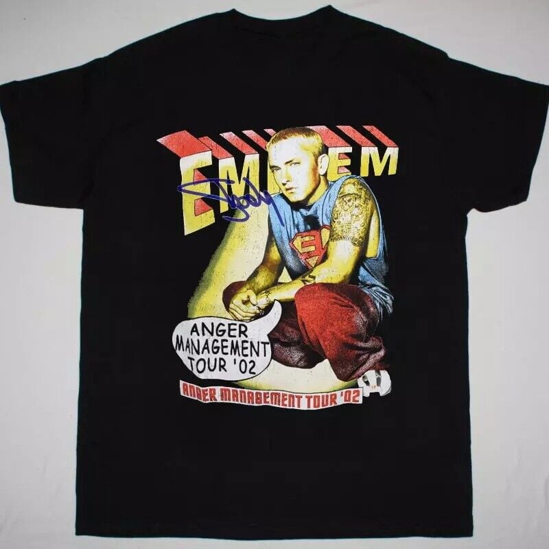 Eminem anger management tour T-Shirt Short Sleeve For Men Women Unisex ...