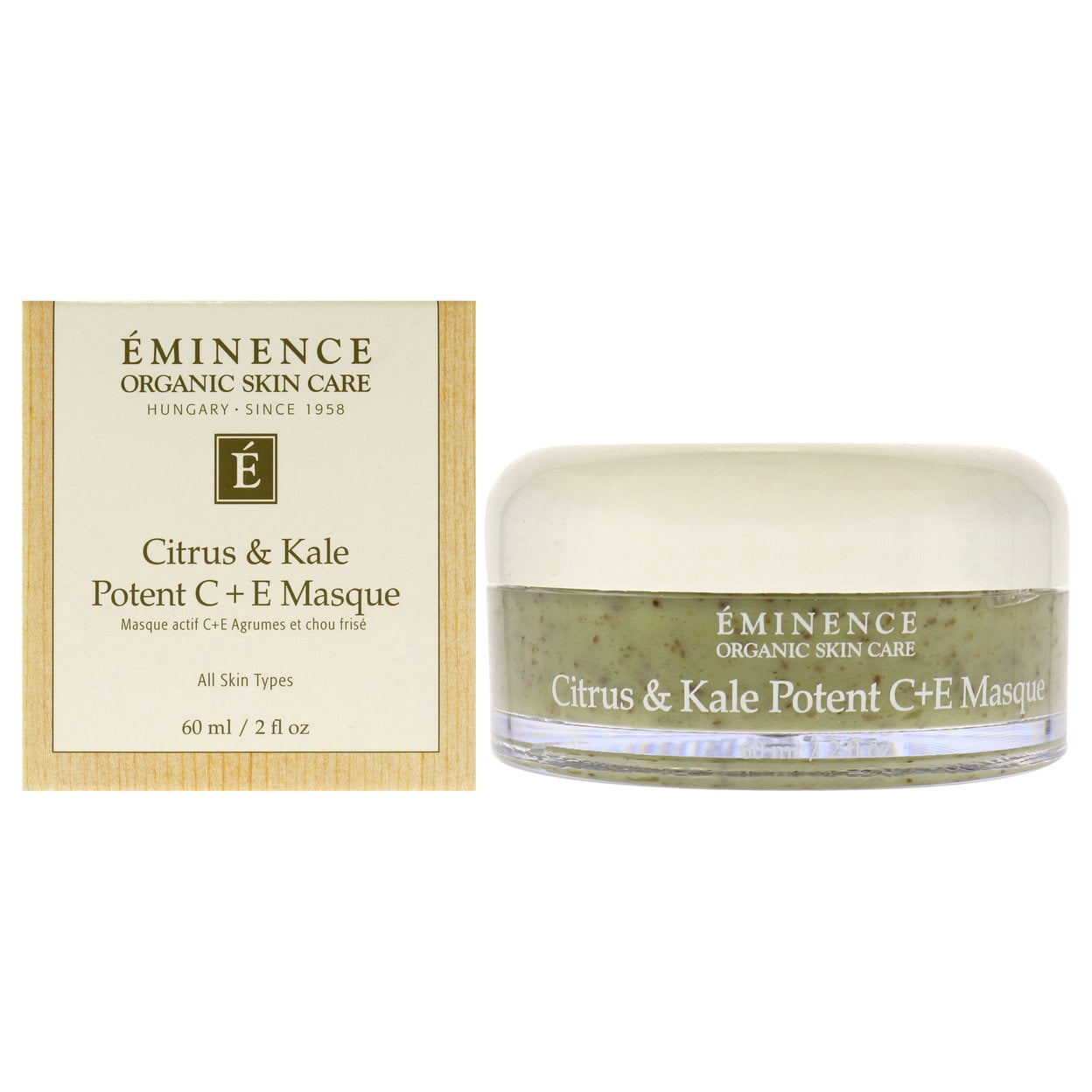 Eminence Skin Care Masque - Citrus and Kale Potent C and E, 2 oz ...