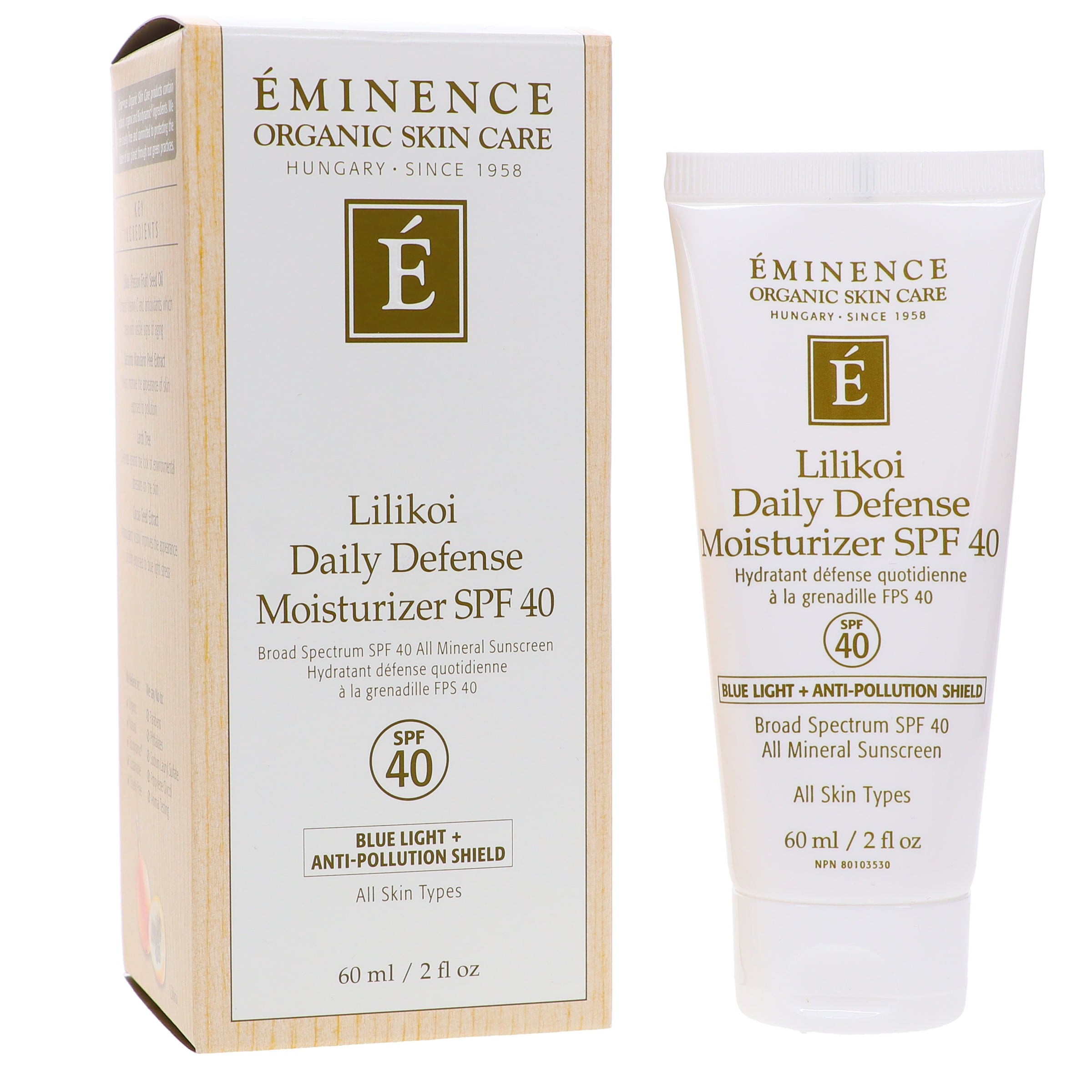 Eminence Lilikoi Daily Defense Moisturizer SPF 40 2 oz - Walmart.com