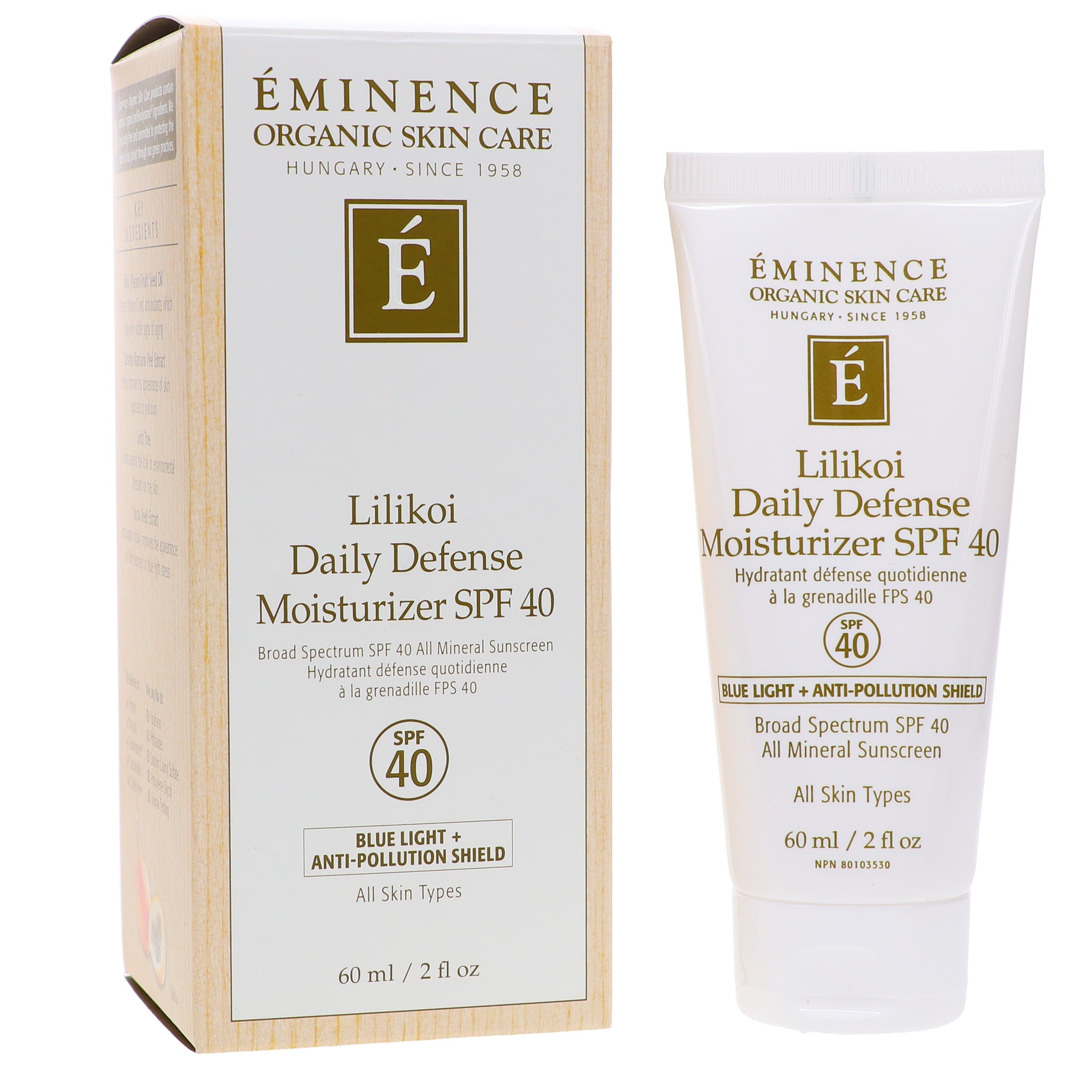 Eminence Lilikoi Daily Defense Moisturizer SPF 40 2 oz - Walmart.com