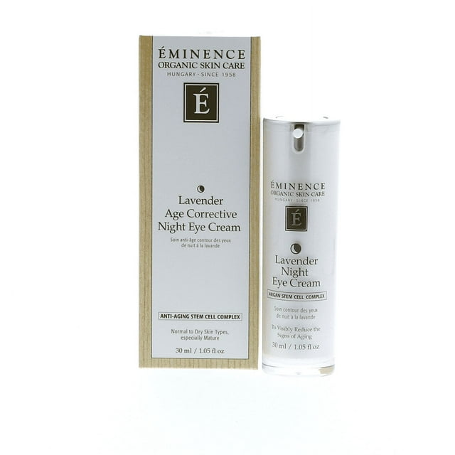 Eminence Organic Skincare Lavender Age Corrective Night Eye Cream, 1.05 ...