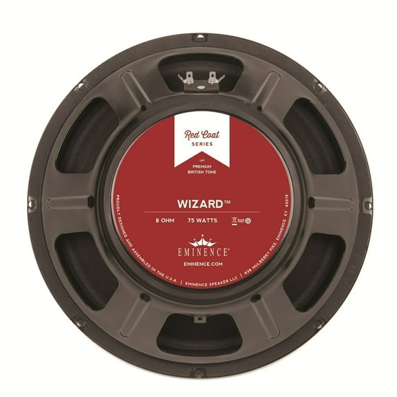 Eminence Red Coat Wizard 12" Guitar Speaker, 75 Watts at 8 Ohms ...