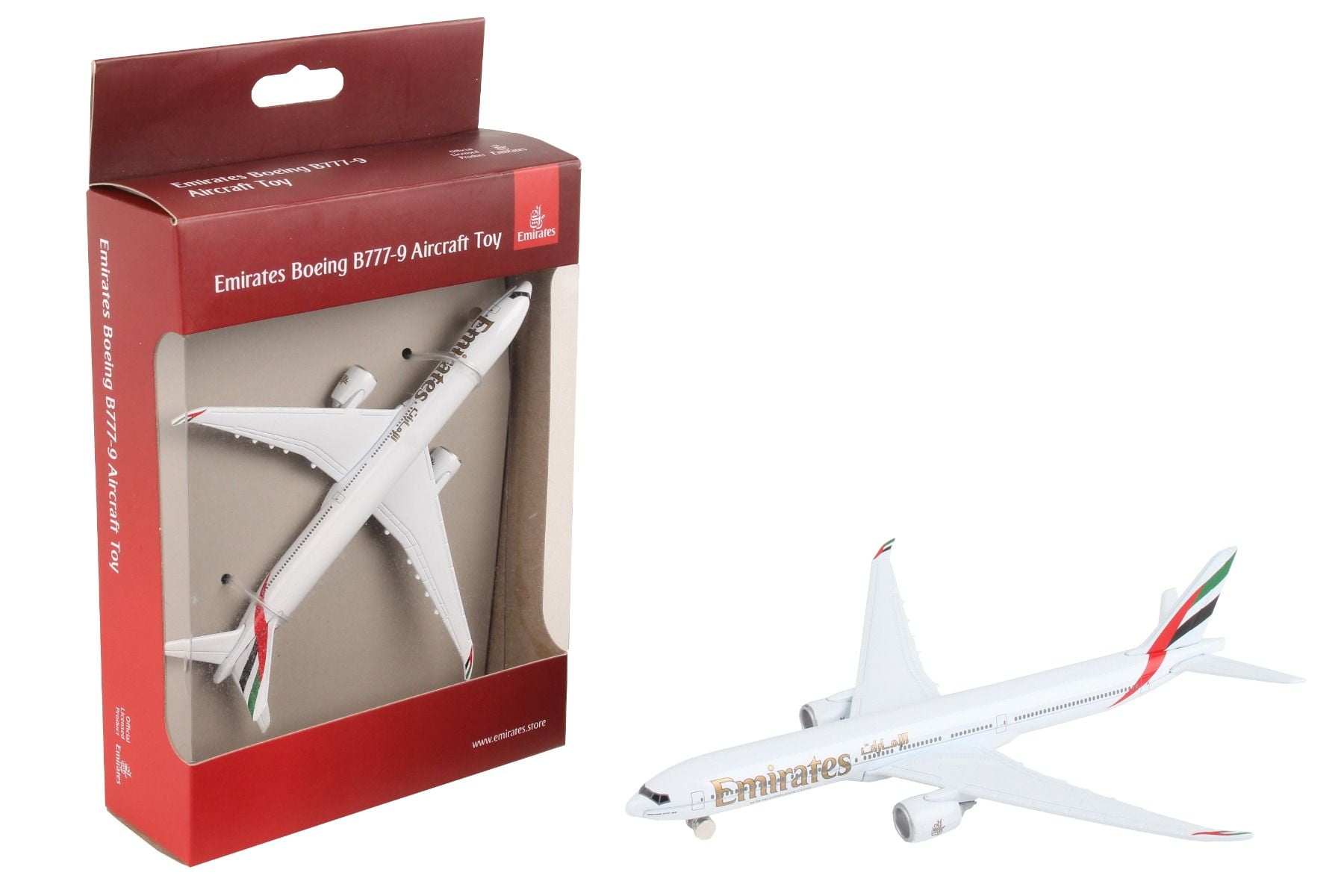 Emirate 777X Single Plane, White - Daron RT9905 - Diecast Model Plane ...