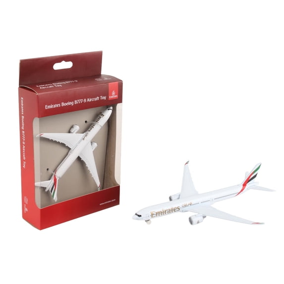 Daron Emirate 777X Single Plane, White - RT9905, Diecast Model Plane ...