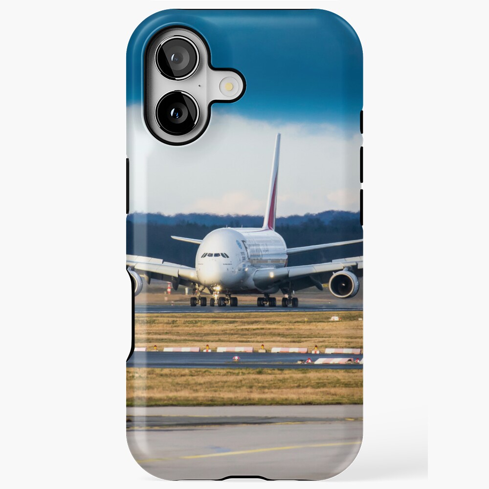 Emirates Airbus A380 Aviation Inspired Artwork Case iPhone 17 11 12 13 ...