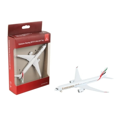 Emirates Boeing 777-9 Airliner Toy Airplane Diecast with Plastic Parts ...