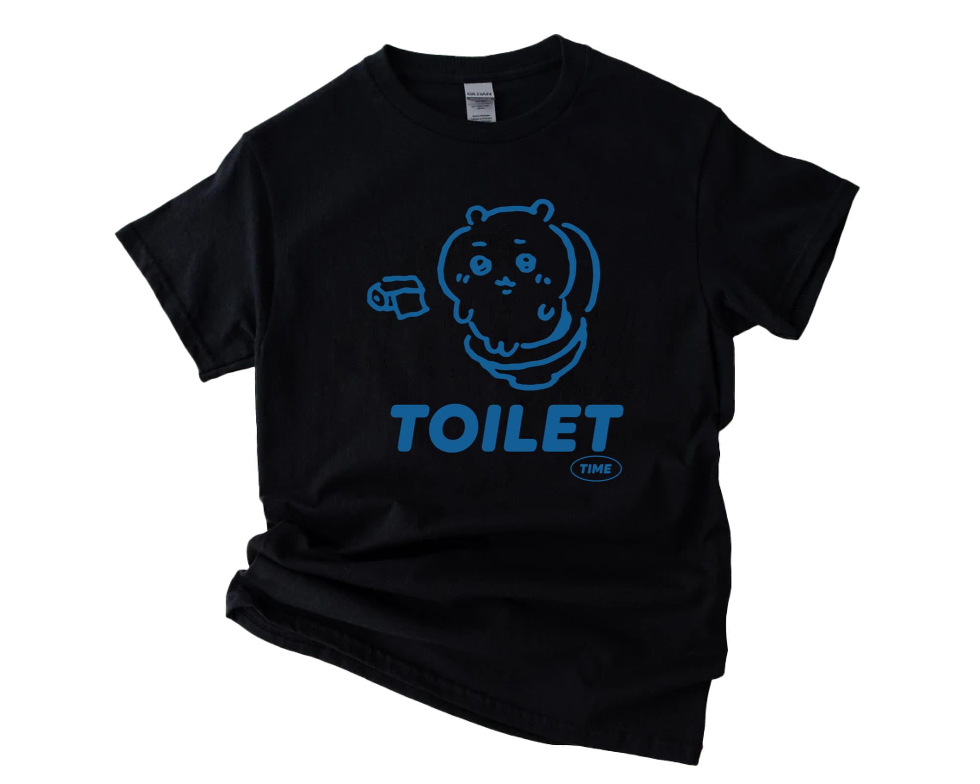 Emirichu Chiikawa Toilet Time Funny YouTuber Animator Fan Art Unisex T ...