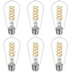 TORCHSTAR 75W Watt Equivalent ST64/ST19 LED Light Bulb, E26 Edison Base ...