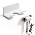 Emlimny 1-Pack Universal Self-Adhesive Hair Dryer Holder Wall Mount ...
