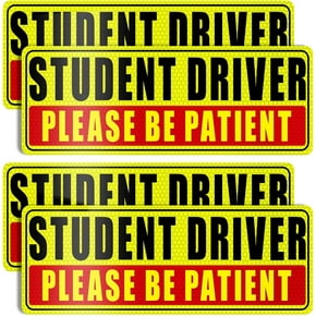 Student Driver Magnets