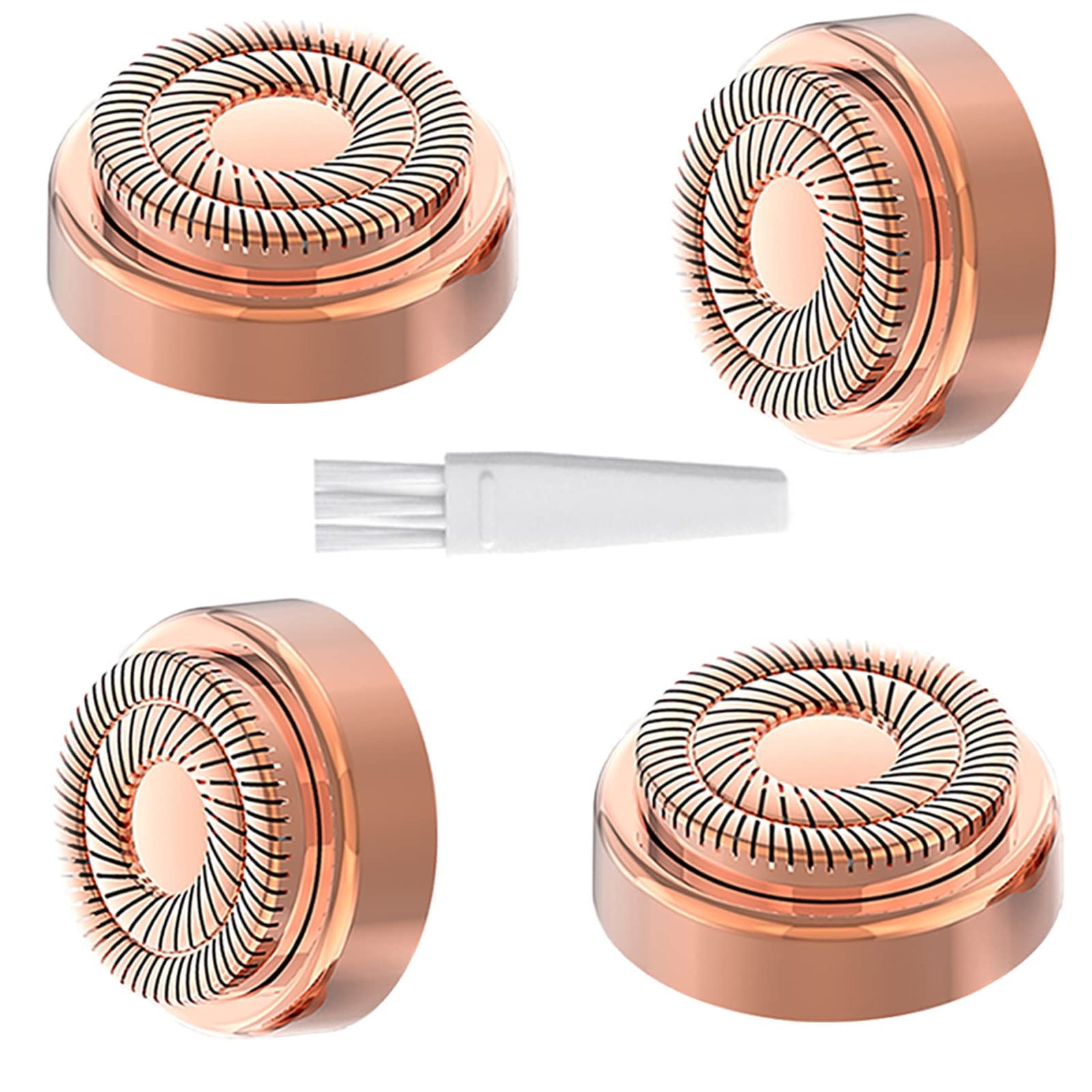 Emlimny Facial Hair Remover Replacement Heads Compatible with Flawless ...