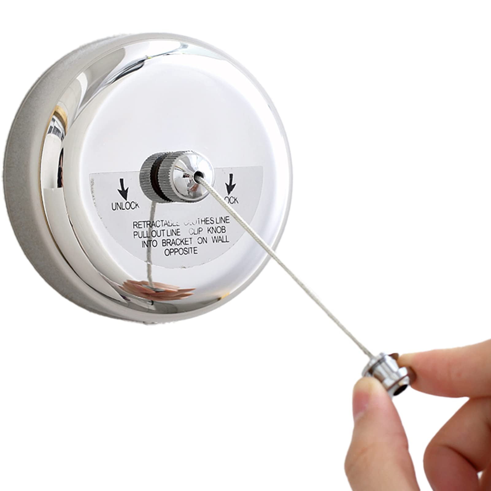 Emlimny Retractable Clothesline,304 Stainless Steel Clothing Line Dryer ...