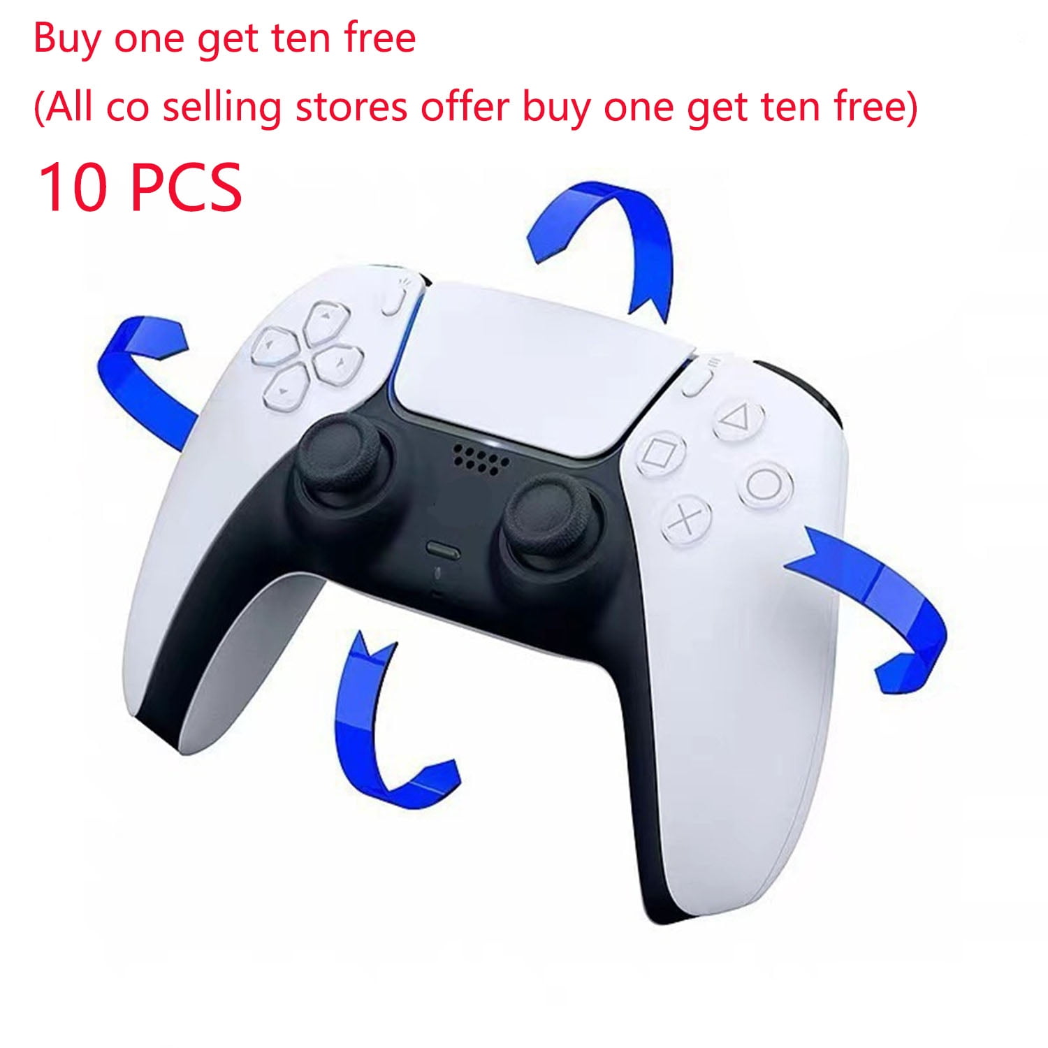 Emlimny's Blue/Yellow Wireless Joypad Controller for Nintendo Switch ...