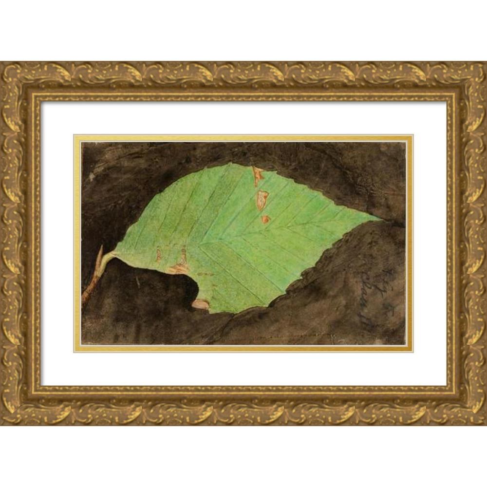 Emma Beach Thayer 14x10 Gold Ornate Wood Frame and Double Matted Museum ...