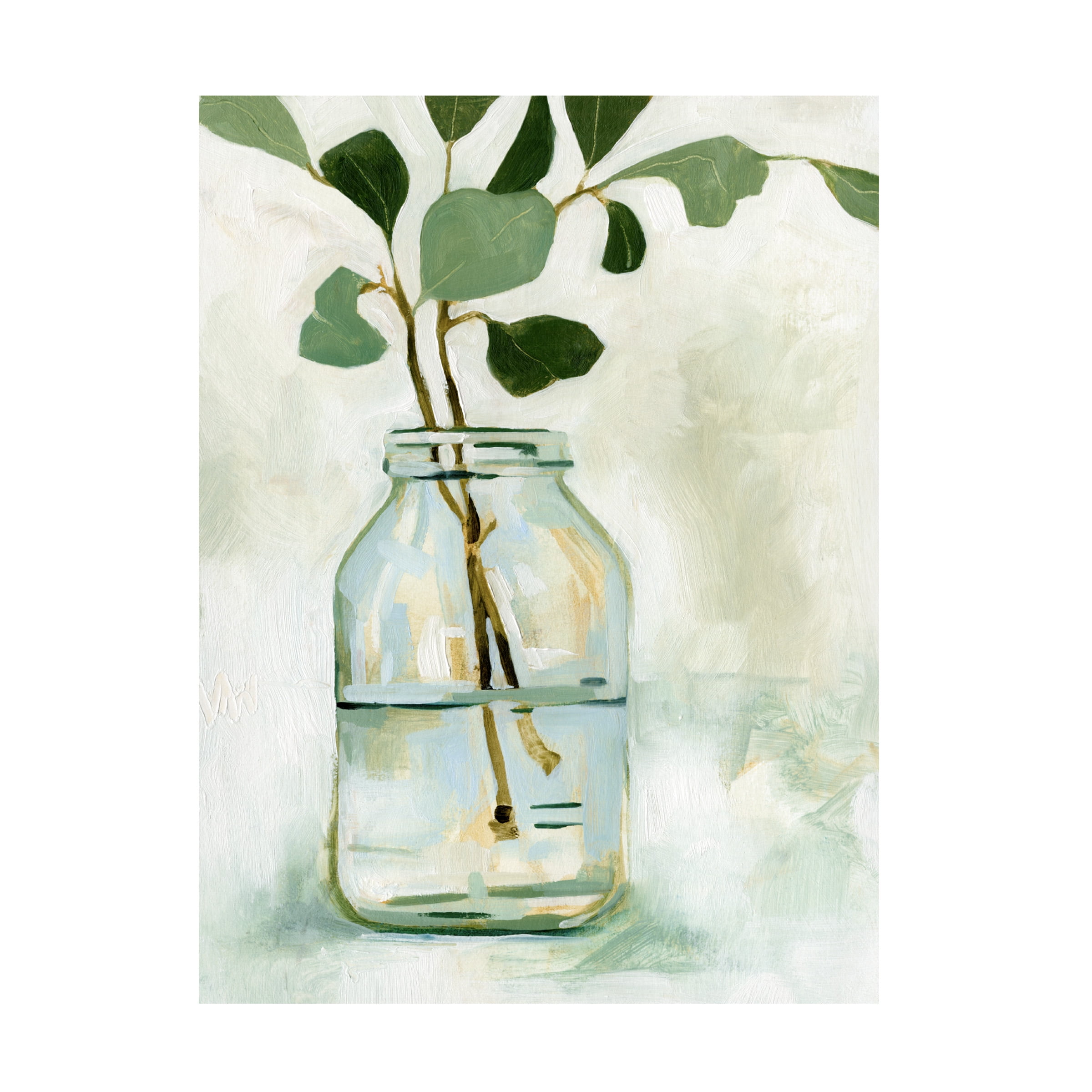 Emma Caroline 'Eucalyptus Branch Still Life II' Canvas Art - Walmart ...