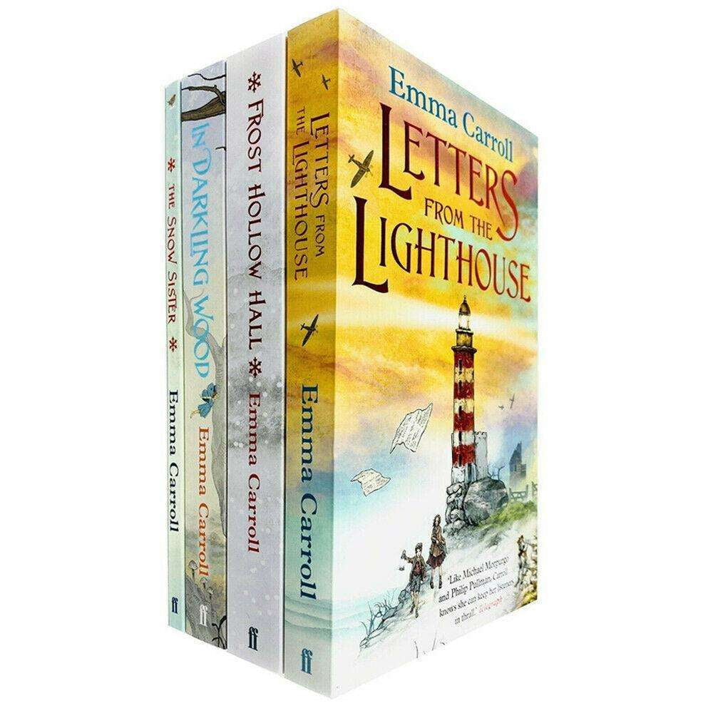 Emma Carroll 4 Books Collection Set (Letters in the Lighthouse..)By ...