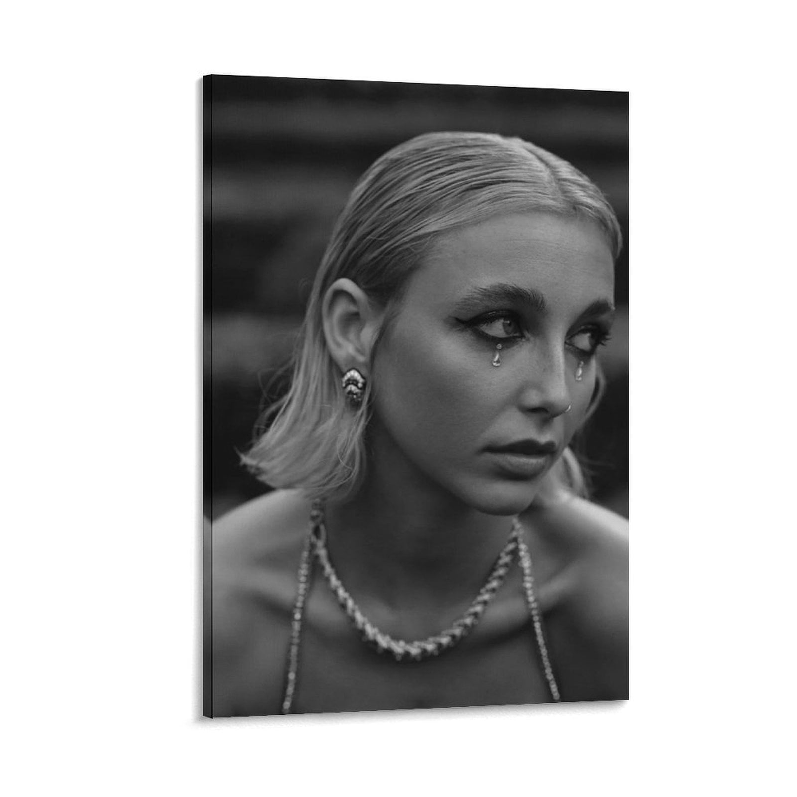 Emma Chamberlain Retro Posters Wall Art Painting On Canvas Wall Art ...