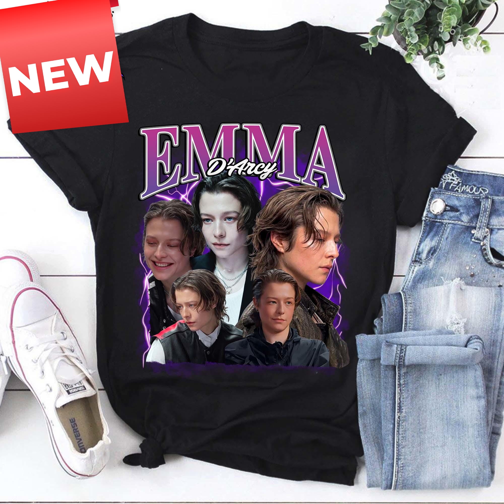 Emma DArcy Shirt Lgbtq Trans Character Shirt Team Black Shirt Emma ...