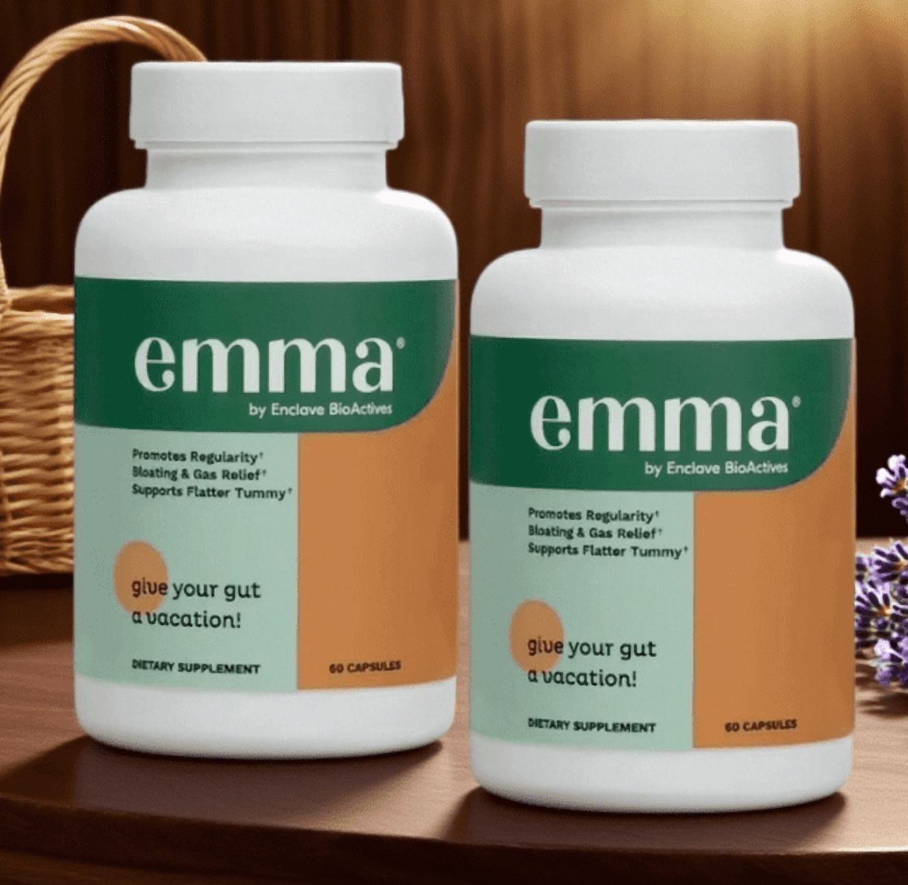 Emma Daily Digestive 60 Count – Trusted Bloating Relief - Walmart.com