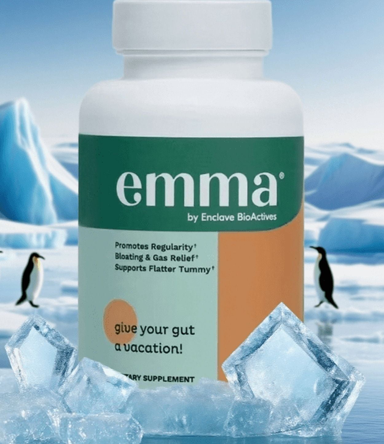 Emma Daily Digestive Capsules (60 Caps) – Fights Gas, Bloating & Leaky ...