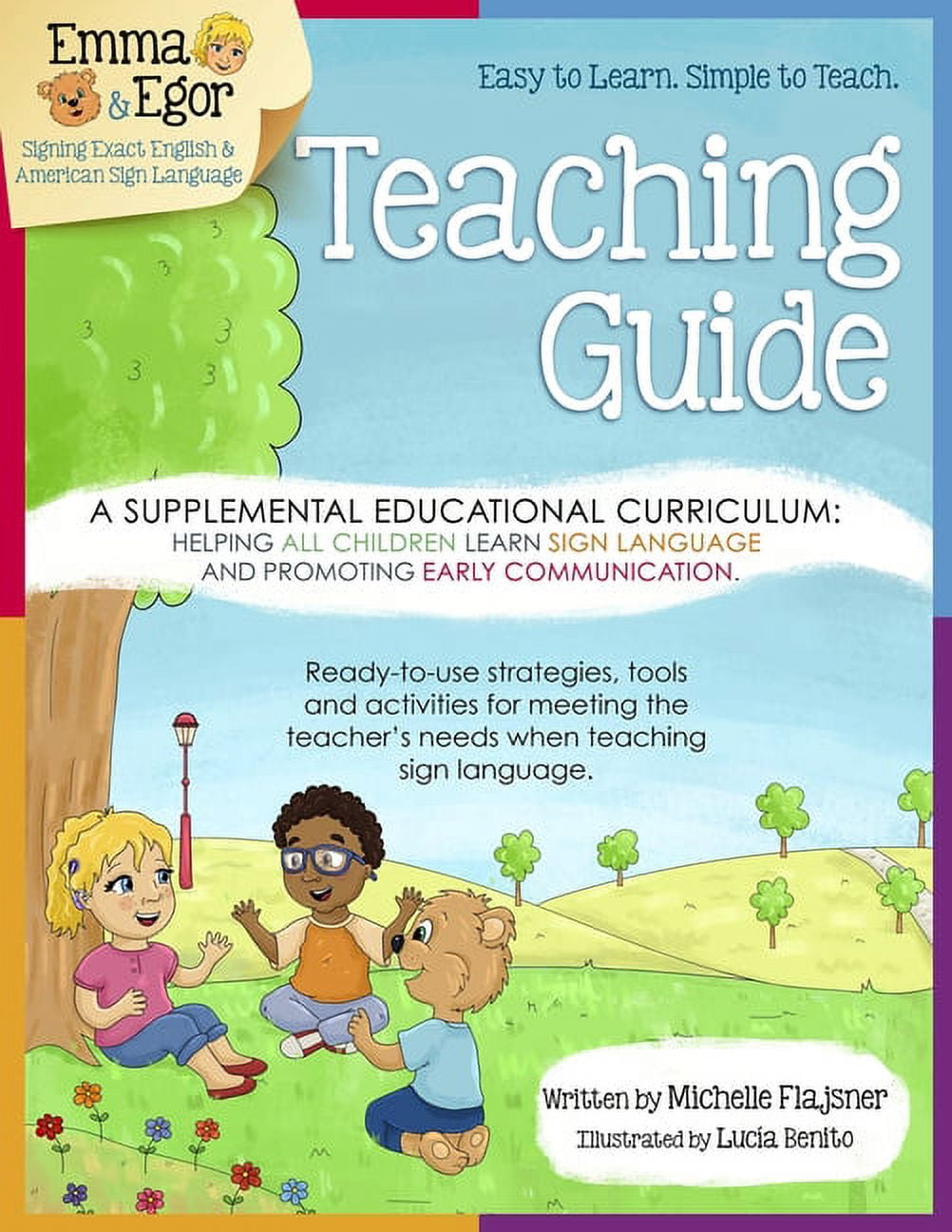Emma and Egor Learn Sign Language: Emma and Egor Teaching Guide: A ...