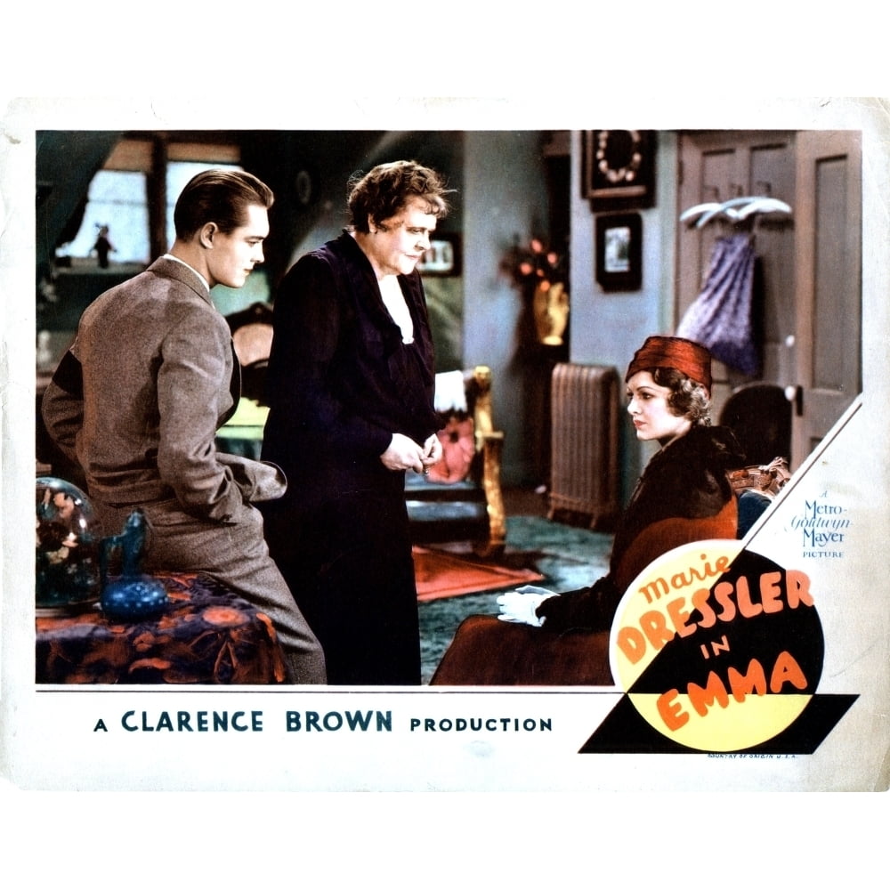 Emma From Left Richard Cromwell Marie Dressler Myrna Loy 1932 Movie ...