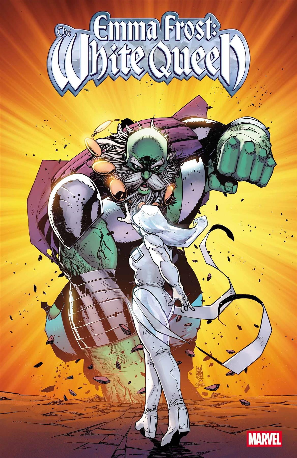 Emma Frost The White Queen #1 Bring On Bad Guys Var Marvel Prh Comic Book 2025 - Walmart.com