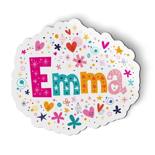 Emma Girl Name Cute Kid Lunchbox - 5.5" Magnet for Car Locker ...