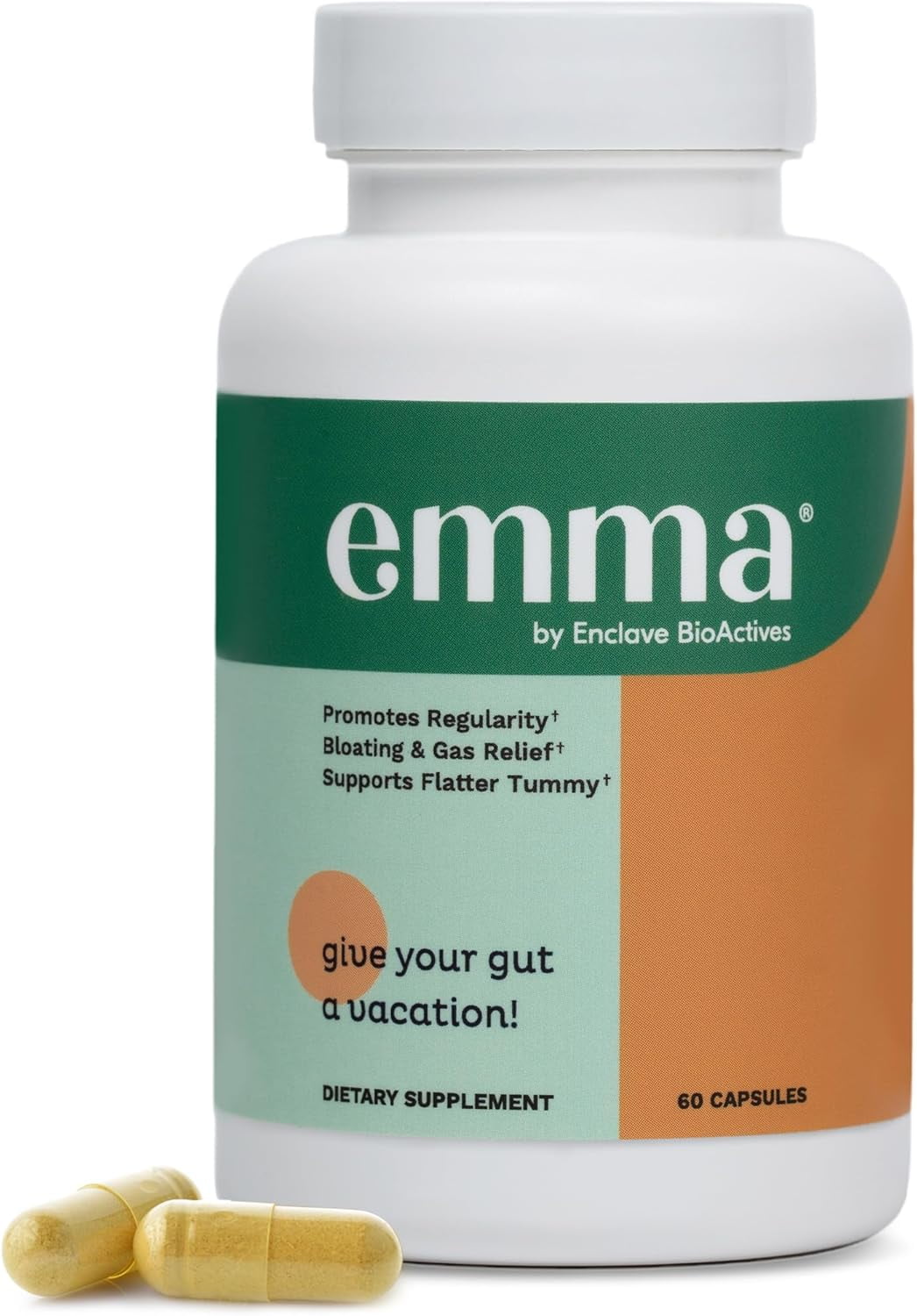 Emma Gut Health – Digestive Comfort & Bloating Support – 60 Capsules ...
