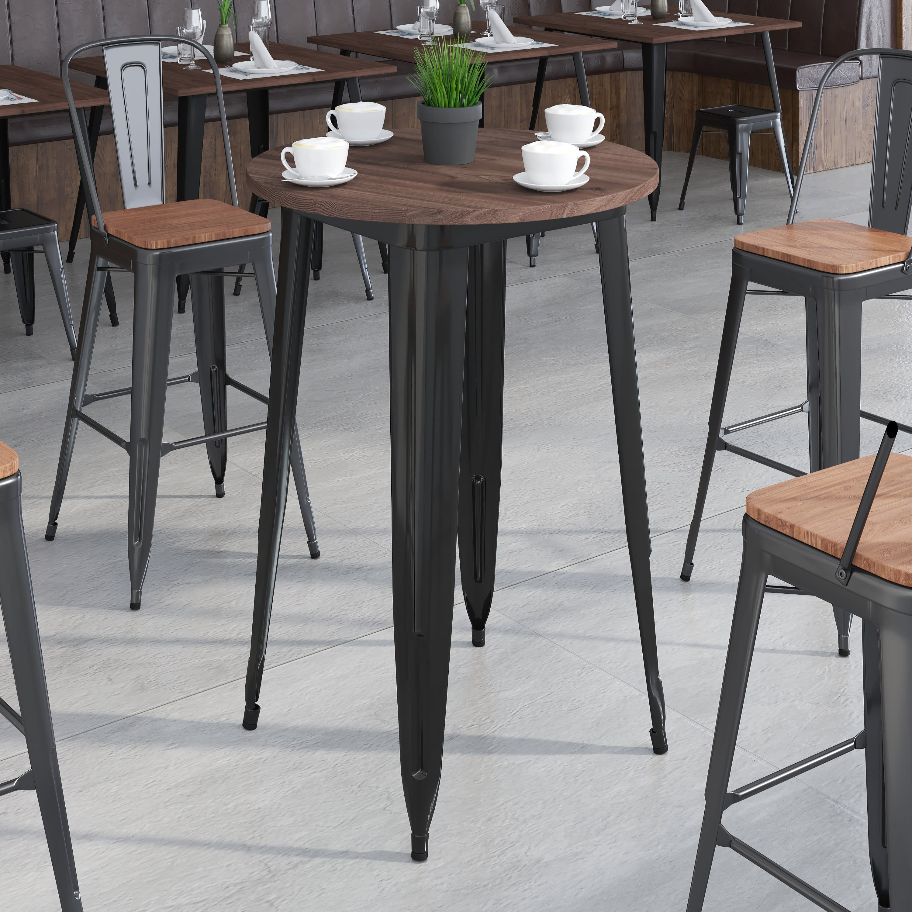Indoor bar table store