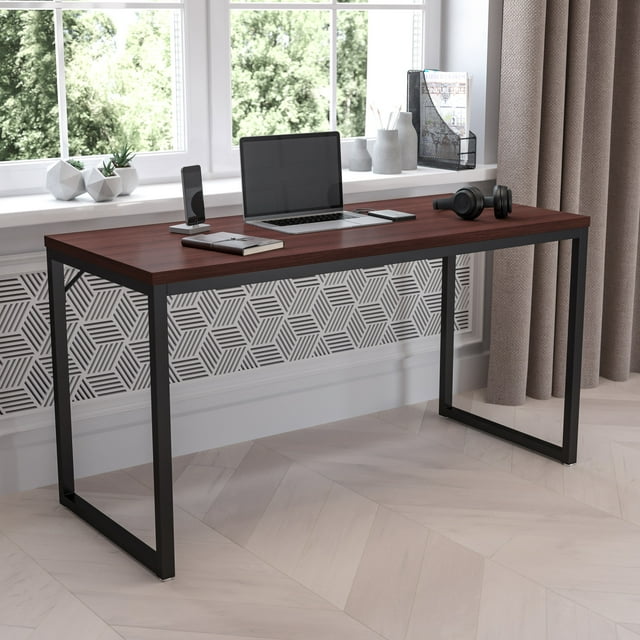 Emma + Oliver Modern Commercial Grade Desk Industrial Style Computer ...