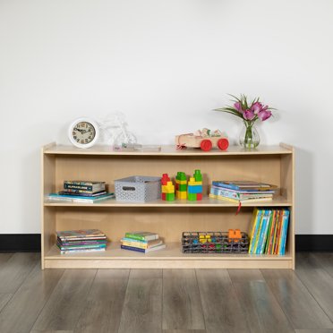 Flash Furniture Hercules Wooden 2 Section School Classroom Storage ...