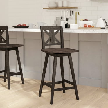 Emma + Oliver 18 Inch Table Height Indoor Stackable Metal Dining Stool ...