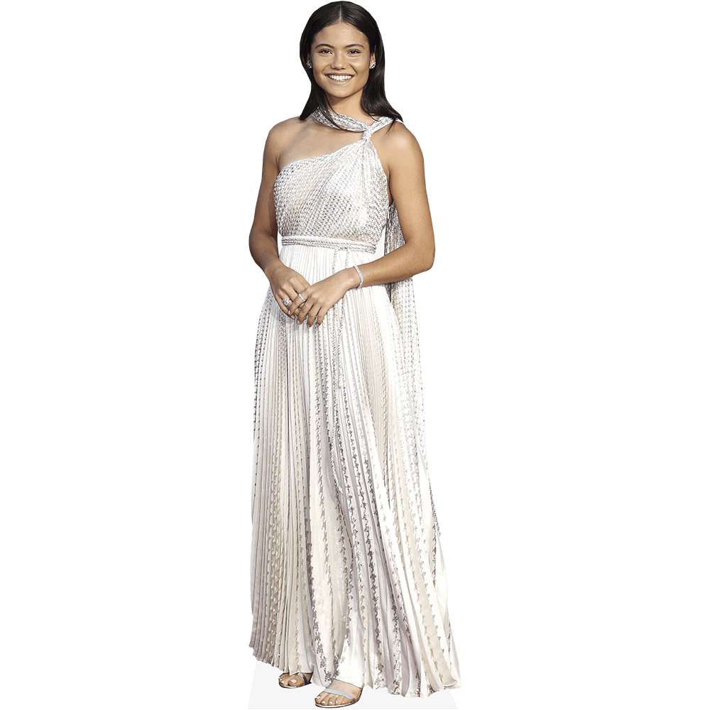 Emma Raducanu (Long Dress) Mini Cardboard Cutout Standee - Walmart.com