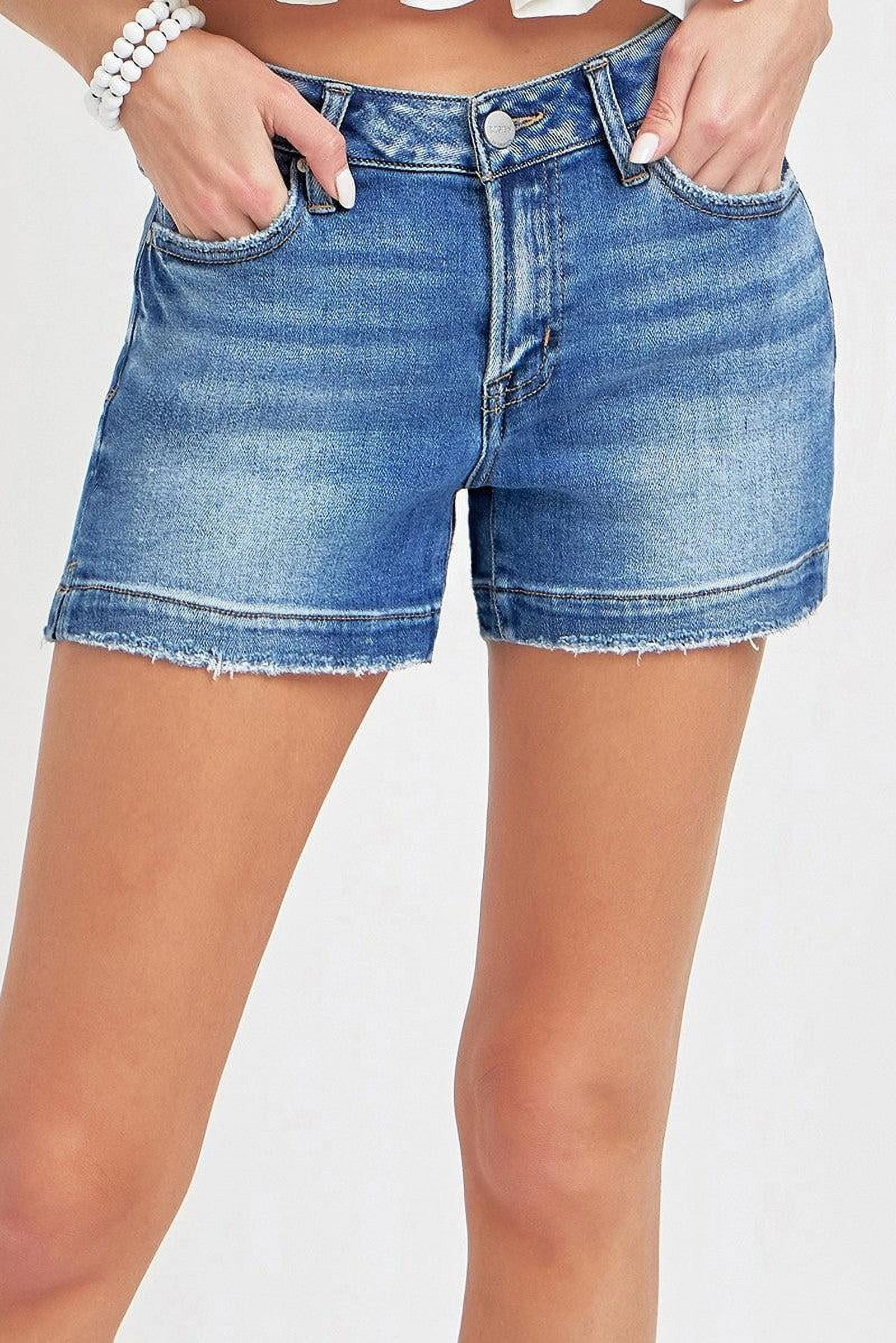 *Emma Risen Shorts - Dark Wash - Walmart.com