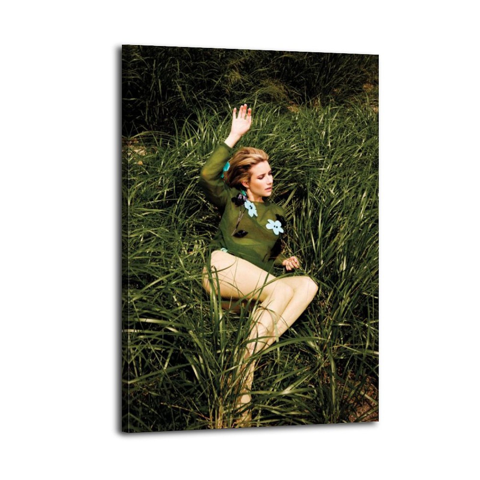 Emma Roberts Poster Decoration Vibrant High-end Wall Posters Retro Room ...