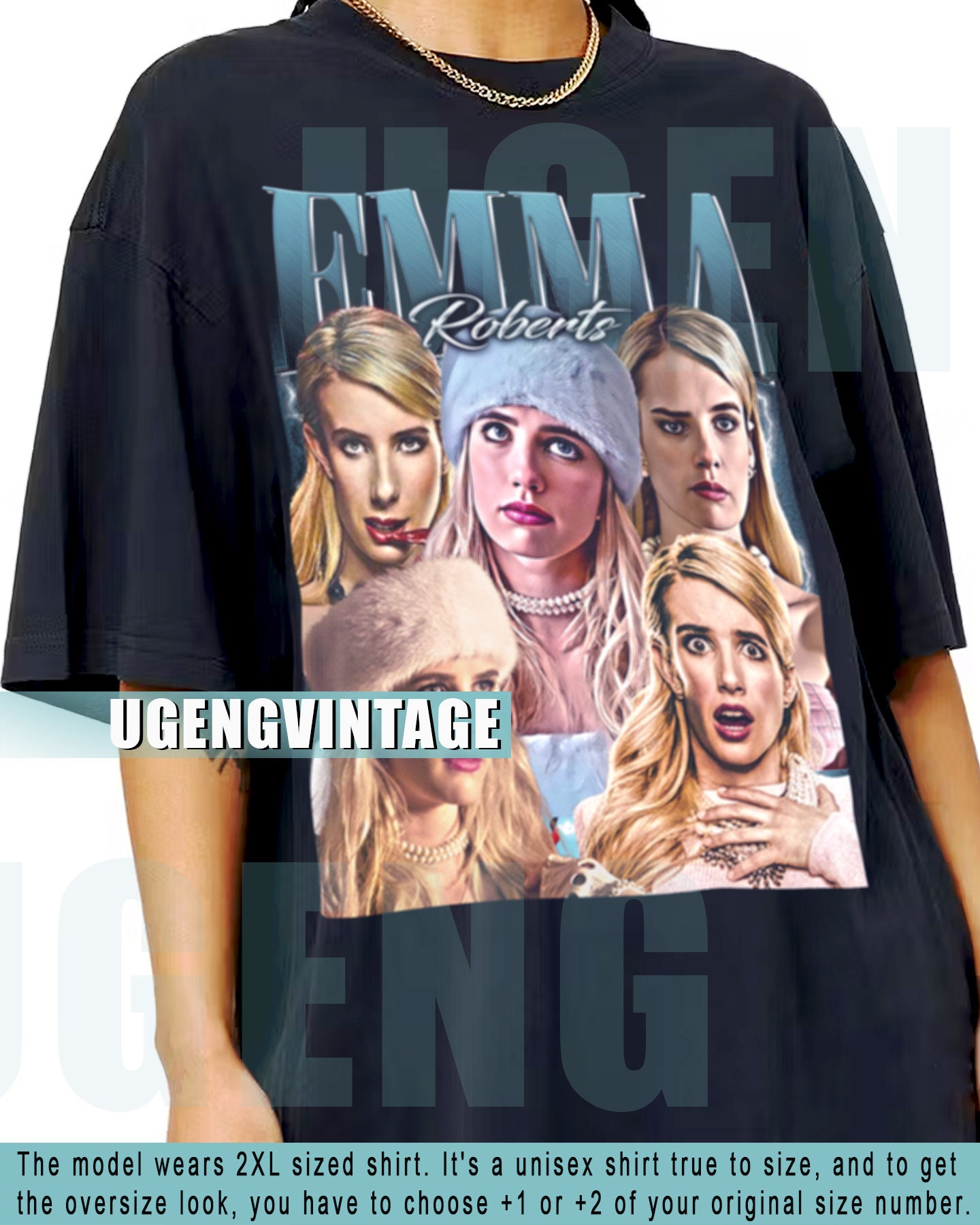 Emma Roberts Shirt Gift For Women and Man Unisex Movie T-Shirt Vintage ...