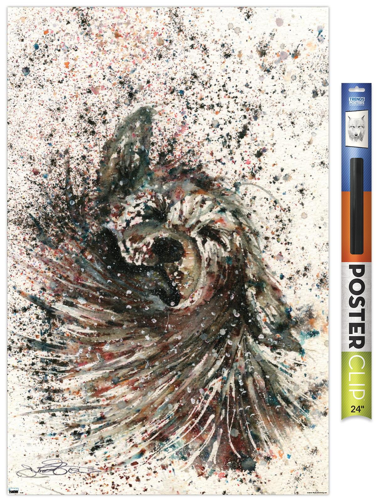 Emma Steel - Wet Dog Wall Poster, 22.375" x 34" - Walmart.com