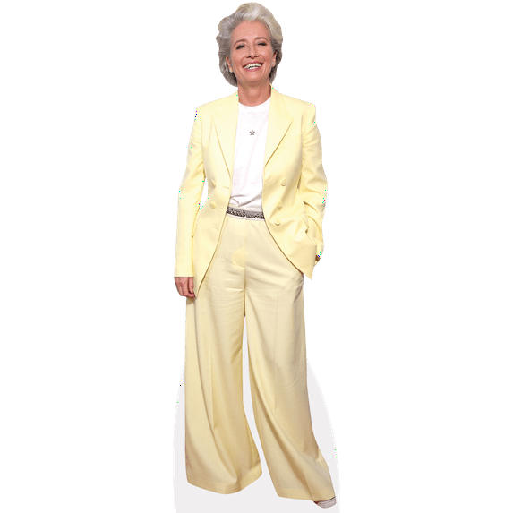 Emma Thompson (Yellow Suit) Lifesize Cardboard Cutout Standee - Walmart.com